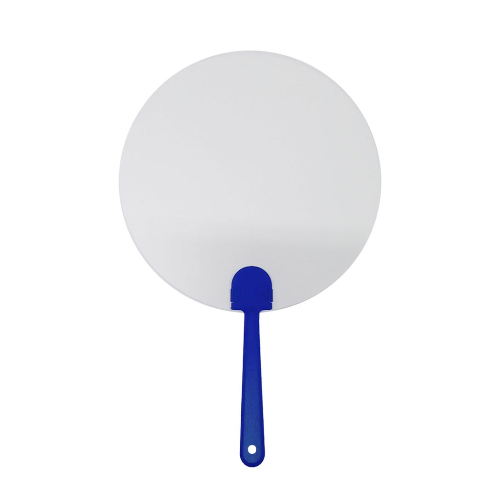 Abanico Plástico Azul Reflex Redondo | Jumbo